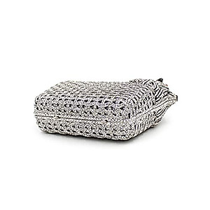 Puppy Evening Bag Luxury Diamond Crystal Clutch Bling Dazzling Purse Party Date Handbag Special Wallet