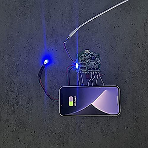 Uumao 3 Coils Wireless Charger PCBA-High-end Chip Solution QI Standard-Universal Type-C&Micro Interface-DIY High Power 9V2A Charger Wireless Transmitter Module Parts