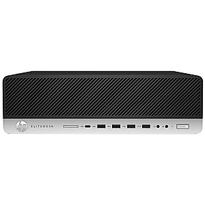 HP EliteDesk Desktop PC - 27 Inch FHD Monitor, Intel Core Quad i5 Processor Up to 3.6Ghz, 1TB (1000GB) SSD Storage 32GB RAM, USB Wi-Fi, Keyboard & Mouse, Windows 10 Pro (Renewed
