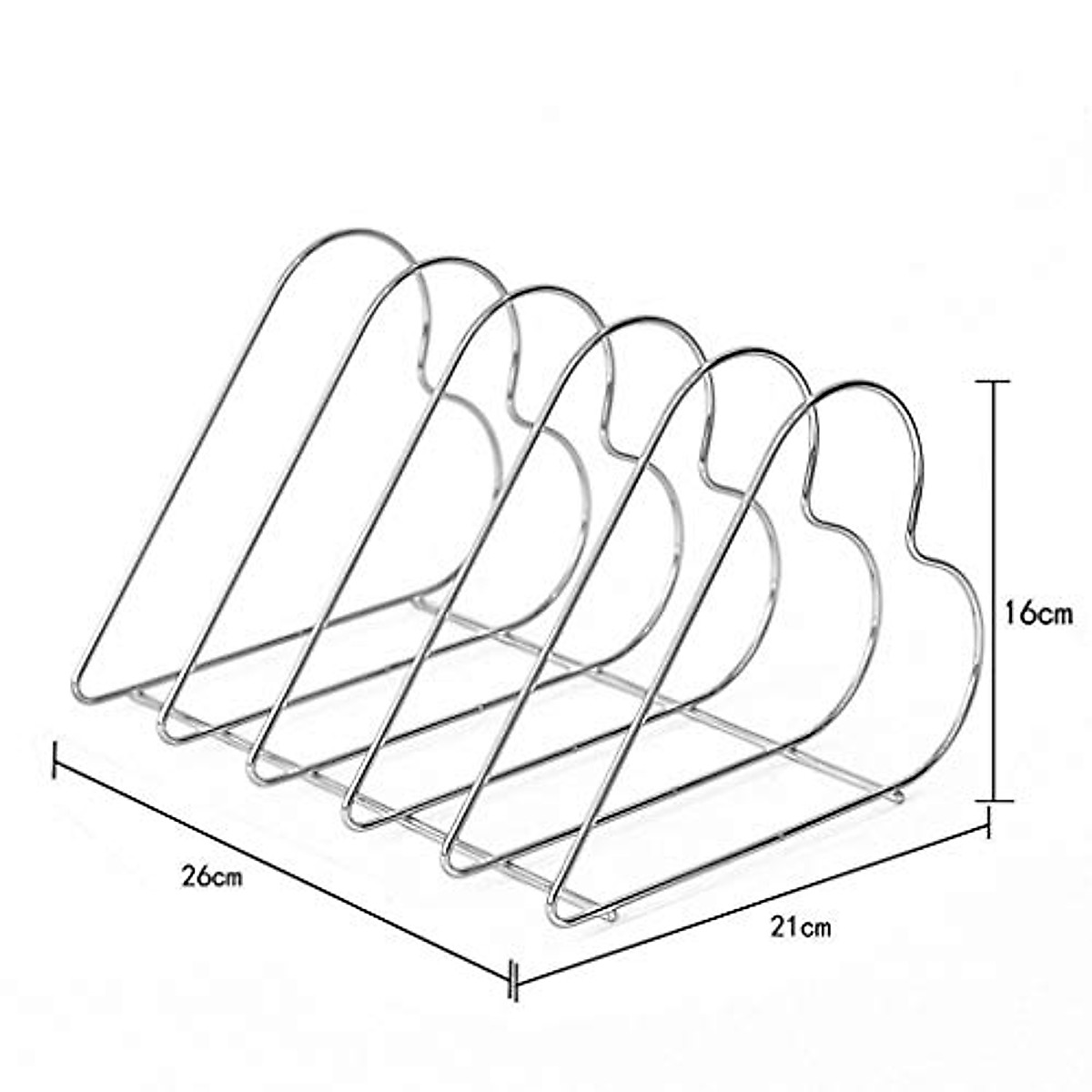 Storage Rack Magazine Rack Newspaper Rack Book Shelf Bookend Metal Wire Letter Rack Desk Office Room 26X21X16CM MUMUJIN (Color : Gold)