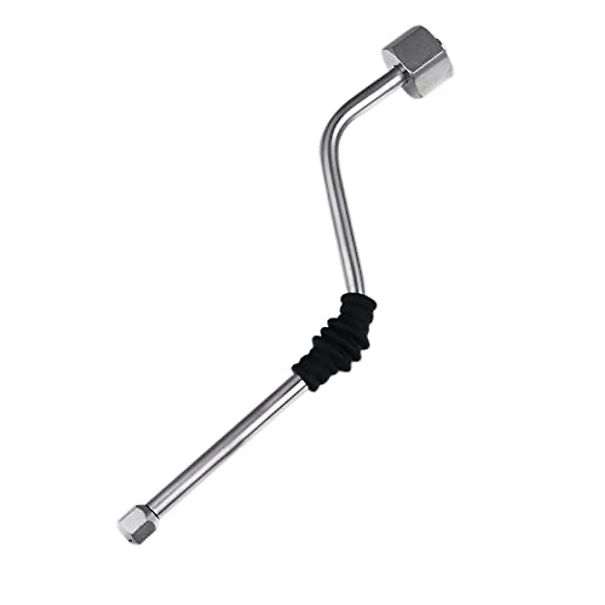 Steam Wand Upgrade with Additional 3 Hole Tip Nozzle for Delonghi Dedica EC685/680, SMEG and Rancilio Silvia (V1/V2) (With two nozzle)