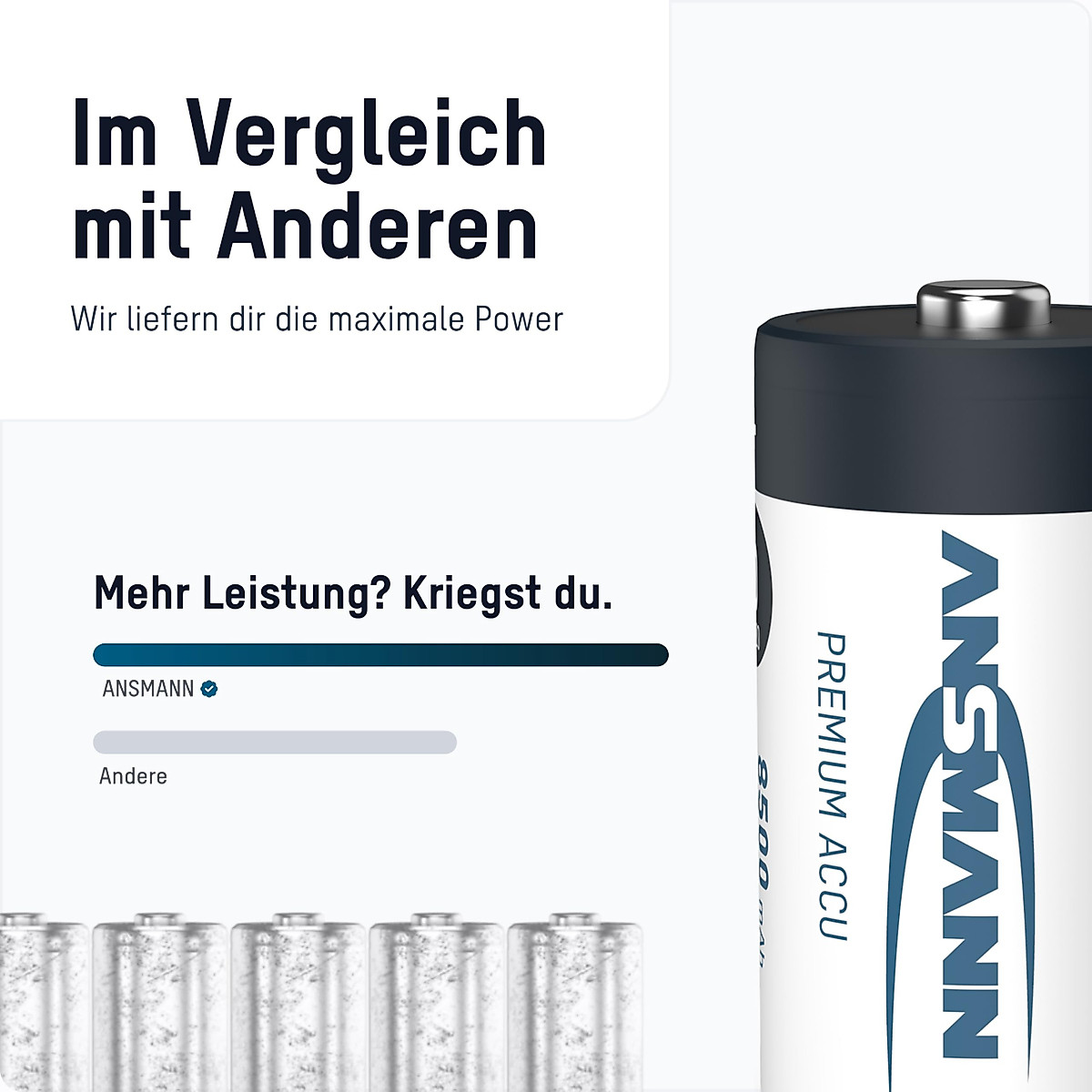 Ansmann Max-E D 8500 mah 2pk 5035362/01