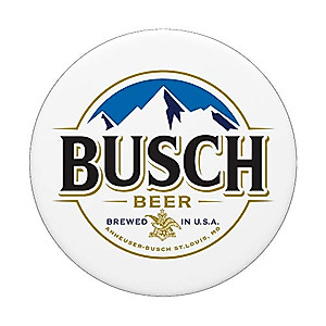 Busch White PopSockets Stand for Smartphones & Tablets PopSockets PopGrip: Swappable Grip for Phones & Tablets