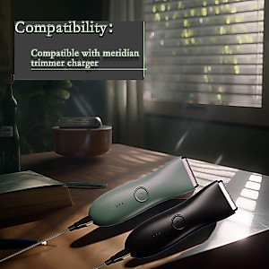 JUPSDDTH Charger Cord for Meridian Grooming Charger - Power Cord for Meridian Shaver Charger – Adapter Charger for Meridian Grooming Electric Shaver Trimmer Charger Cold Cable