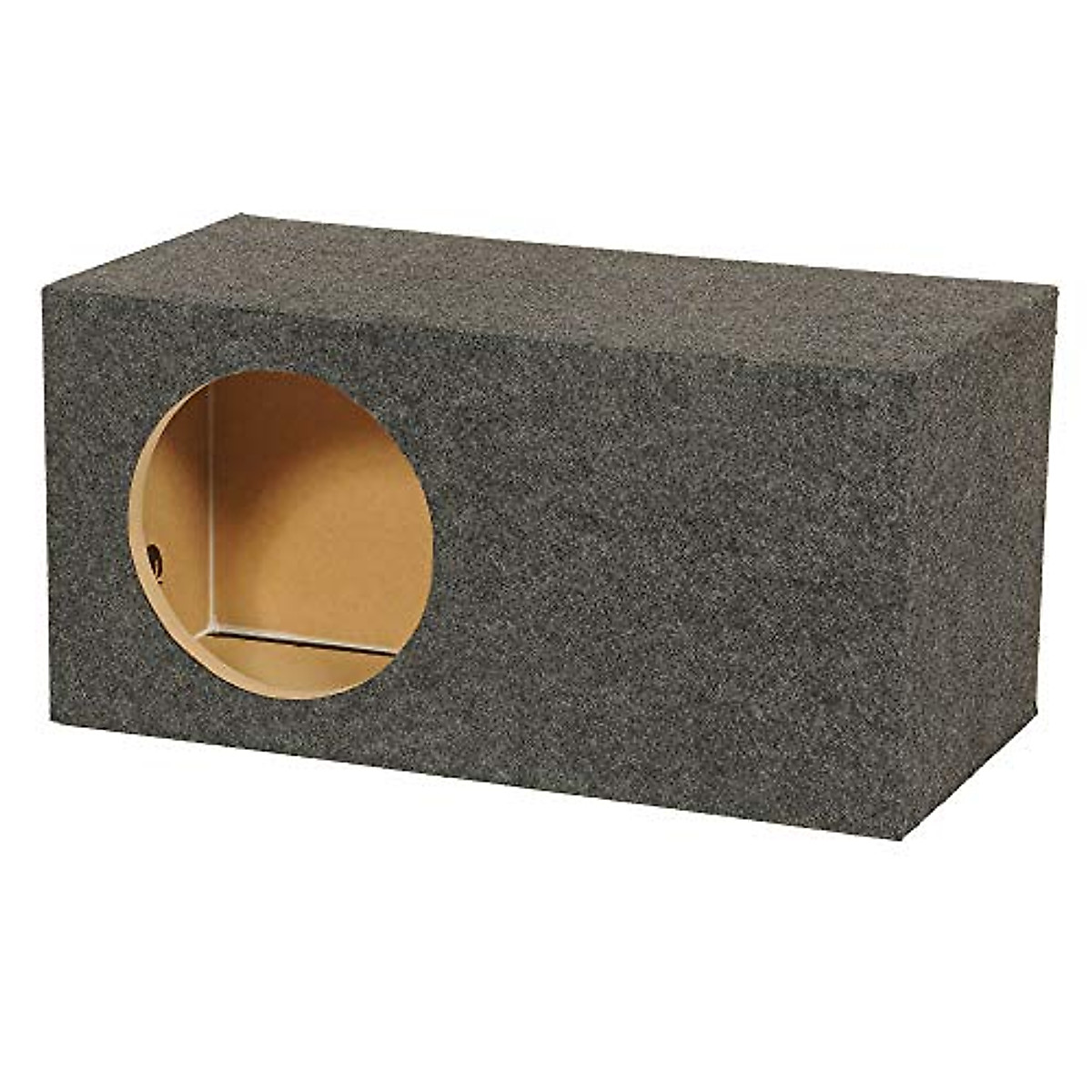 Q Power Single 12 Inch SPL XL Heavy-Duty Side Ported Subwoofer Enclosure (Used)