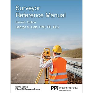 PPI Surveyor Reference Manual, 7th Edition – A Complete Reference Manual for the PS and FS Exam