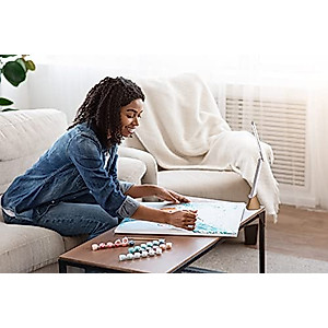 Daylight Company Smart Go Portable Ideal for Reading, Light Therapy, Everyday Tasks, Crafts, Desk Work, DIY, Led, Chargeable lamp, 1 Count (Pack of 1), White