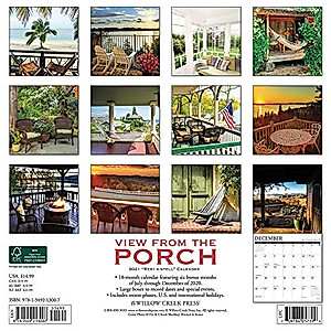 Porch View 2021 Wall Calendar