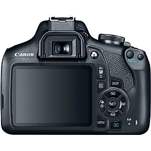 Camera Bundle for Canon EOS Rebel T7 DSLR Camera with EF-S 18-55mm f/3.5-5.6 is II Lens and Accessories Pack (64GB, Handheld Tripod, Extra Batteries, and More)