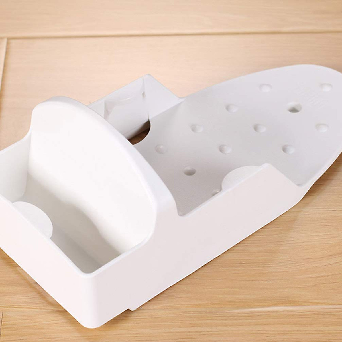 Zerodeko Iron Holder Wall Mount 1pc Ironing Board Hook Wall Mounted Ironing Board Ironing Board Holder Wall Mount Iron Holder Iron Board Shelf Storage White Hook up Ironing Board Hanger