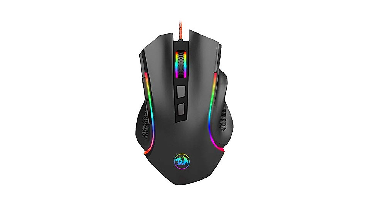 Get Redragon M602 RGB Wired Gaming Mouse - Ergonomic, 7200 DPI