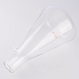 StonyLab Borosilicate Glass Filtering Flask, Bolt Neck with Tubulation (2 Pack) (2000ml)