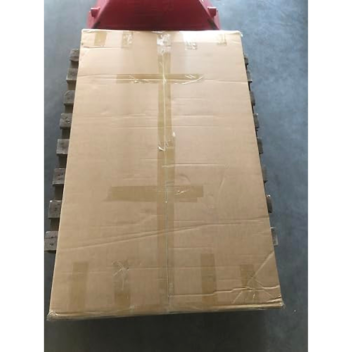 Tribesigns 78.7" Extra Long Computer Desk, [Double Desk] [2 Drawers], Two Person Desk Large Executive Office Desk, Writing Table Study Desk for Home Office, Rustic Brown