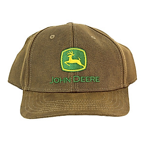John Deere Heather Oil Skin Cotton-Brown-One Size
