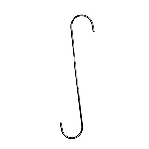 Glamos Galvanized Heavy Duty Extension Hooks, 12-Inch, 25-Pack