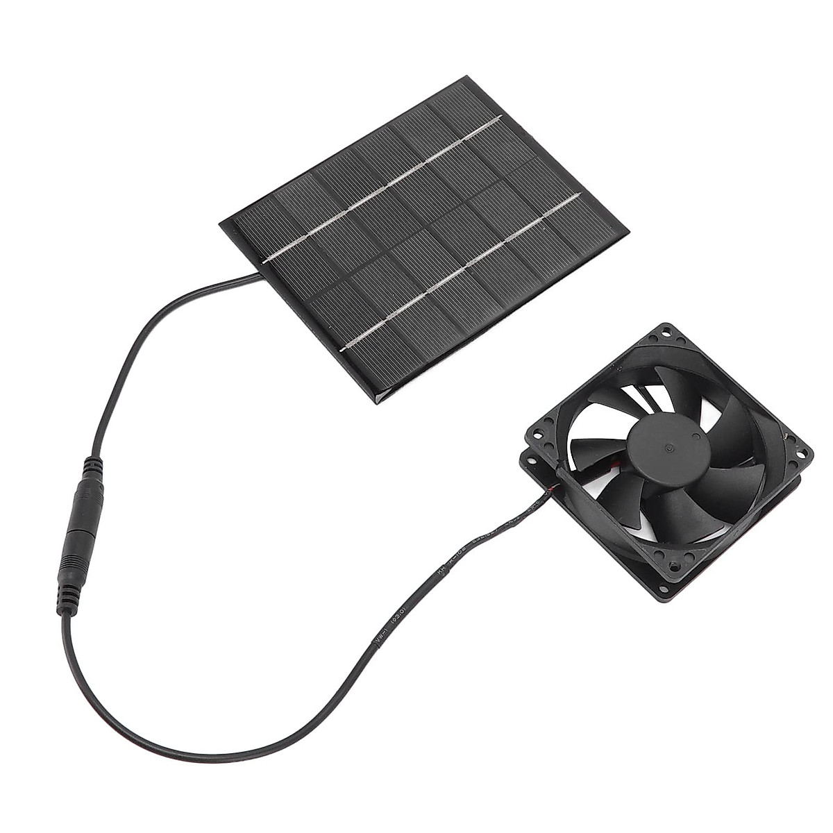 ZLXHDL Solar Powered Fan, solar fans for outside For Dog Chicken House Greenhouse Rv Roof Quietly Cools And Ventilates