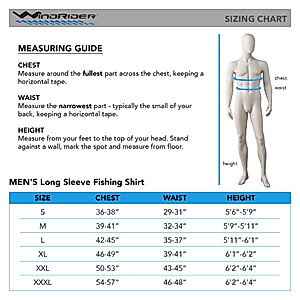 UPF50+ Long Sleeve Fishing Shirts for Men - Vented Sides, Light Weight, Wicking Grey Camo