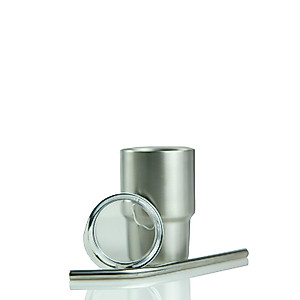 Hogg Mini Tumbler 6 Pack - 3oz Tumbler Shot Glass (Clear), Sublimation Shot Glasses with Lids, 3 oz Shot Glasses, Mini Tumblers with Lids and Straws, Sublimation Shot Glass Blanks