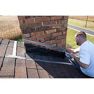 MasonryDefender Chimney Flashing Sealer - Flexible Coating That Protects Chimney Flashings from Water Leaks