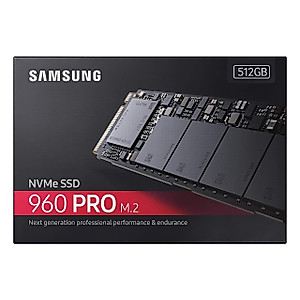 Samsung 960 PRO NVMe M.2 512GB SSD (MZ-V6P512BW)