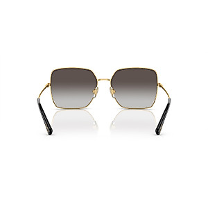 Dolce & Gabbana DG2242-13348G Sunglasses Black Gold/Grey Gradient 57mm