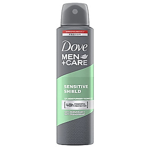 Dove Men+ Care Dry Spray Antiperspirant Deodorant 150 ML Pack of 6 Mixed Scents 5 Fl Oz (Pack of 6) 30 Fl Oz