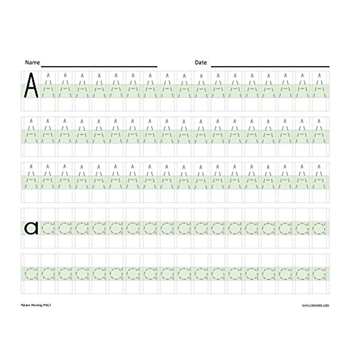 Channie's W302 EASY PEASY ALPHABET HANDWRITING WORKBOOK COMBINE BOTH TRACING & WRITING. LOTS PRACTICES! MOST VISUAL & SIMPLE WORKBOOK ON THE MARKET