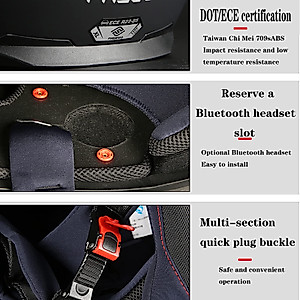 Motocross Helmet Youth Adult Electric Dirt Bike Full Face Motorcycle Helmet for Boys Girls Quad Bikes Bicycle MTB ATV Offroad Helmet DOT/ECE Certified Men & Women Motorbike Crash Helmets,A,XL