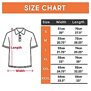 FRESH TEE Women's Adult Unisex 100% Cotton Classic Fit Polo Shirt Short Sleeve for Daily Work School Uniform (Large, Sky Blue)