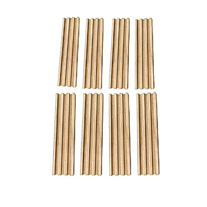 Yuanhe Wooden Domino Racks Set of 8, Domino Trays Holders Organizer for Classic Board Games, Dominoes Accessories