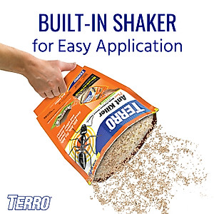 TERRO T901SR Ant Killer Plus Multi-Purpose Insect Control for Outdoors - Kills Fire Ants, Fleas, Cockroaches, and Other Crawling Insects - 2 Pack, Granule
