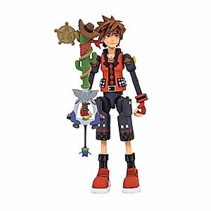 Diamond Select Toys Kingdom Hearts 3: Toy Story Valor Form Sora Action Figure, Multicolor