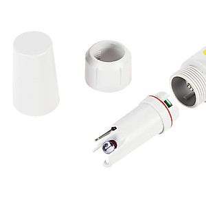 BUZHI pH & / Temp Meter, Mini Professional 3 in 1 Water Quality Tester Multi-Parameter Water Quality Monitor pH & Meter Acidometer Water Quality Analysis Device