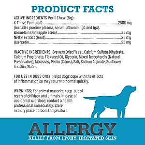 WINPRO All-Natural Allergy Relief and Gut Health Bundle, 120 Chews, Plasma Powered Grain Free Soft Chews Providing Relief from Itchy, Irritated Skin, Digestive Health and Immunity