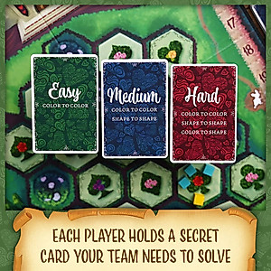 North Star Games - Paint The Roses Board Game - Alice in Wonderland Strategy Puzzle Board Game - 2 to 5 Players - Average Playtime 60 Minutes