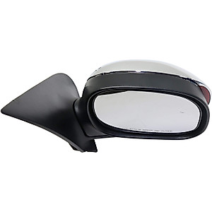 Kool Vue Mirror Set Compatible with 2001-2003 Ford F-150, Driver and Passenger Side, Crew Cab Pickup (SuperCrew Cab), Chrome, Power