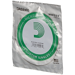 D'Addario NW020 Nickel Wound Electric Guitar Single String