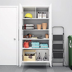 HangUps Large Storage Cabinet, 36", White