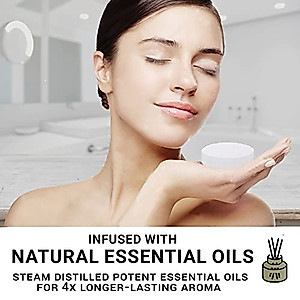 Shower Bombs Aromatherapy - Shower Steamers with Organic Essential Oils for Vaporizing Steam Spa, Relaxation and Stress Relief. Vapor Shower Tablets, Shower Melts - Self Care Gifts for Women and Men