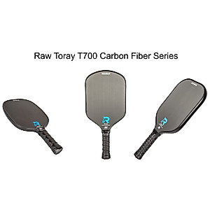 Ronbus R1.16/R2.16/R3.16 Raw Toray T700 Carbon Fiber Pickleball Paddle with 16 mm Polypropylene Honeycomb Core (R3.16)