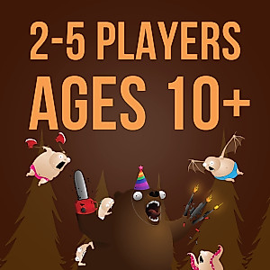 Bears vs Babies by Exploding Kittens - A Monster-Building- Family-Friendly Party Games - Card Games For Adults, Teens & Kids