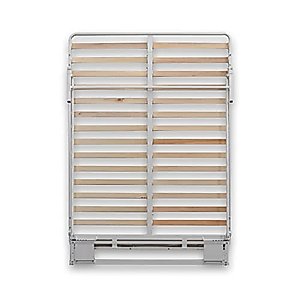 Wilding Wallbeds | Deluxe Murphy Frame | Vertical Wallbed, DIY Wood Frame, Folding Cabinet, Wall Bed for Guestroom Easy to Build, Bed Frame (Queen)