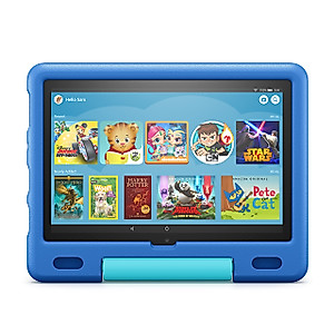 Amazon Kid-Proof Case for Fire HD 10 tablet (Only compatible with 11th generation tablet, 2021 release) – Sky Blue