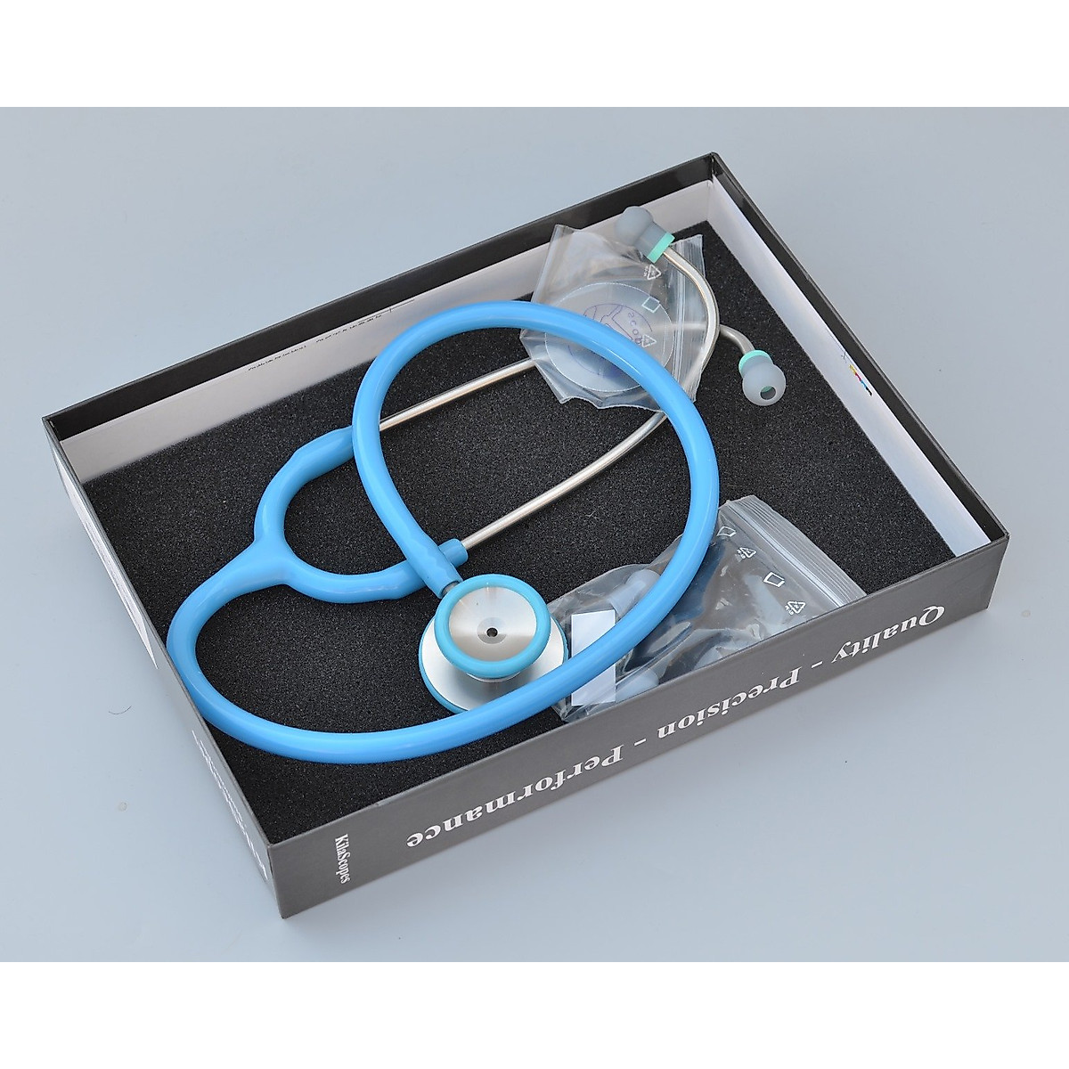 Standard Edition Dual Head Diagnostic Stethoscope by Kila Labs -Sky Blue