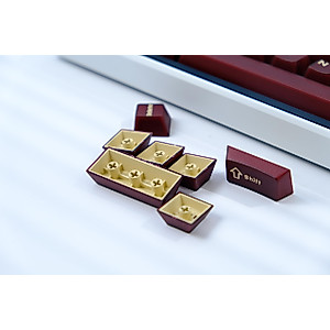 1 one enjoy 114 Keys ABS Custom Keycaps Set, Double Shot Keycaps, Suitable for Cherry MX Mechanical Gaming Keyboard, Without PAD Area