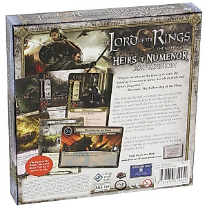 The Lord of the Rings The Card Game Heirs of Numenor DELUXE EXPANSION - Cooperative Adventure Game, Strategy Game, Ages 14+, 1-4 Players, 30-120 Min Playtime, Made by Fantasy Flight Games
