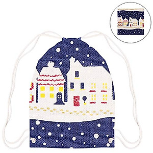 40 Pcs Christmas Cotton Fabric Square Precut Fabric Scraps Christmas Printing Quilting Fabric Squares Christmas Random Patterns Cotton Patchwork for DIY Xmas Sewing Crafting (10x10cm)