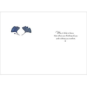 Hallmark Business (25 Pack) Sympathy Cards (Ginkgo Leaves) for Employees or Customers