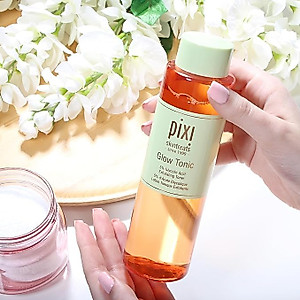 Pixi Glow Tonic Balancing Face Toner Glycolic Acid for Radiant Skin and Daily Brightening (8.5 fl oz / 250 ml)