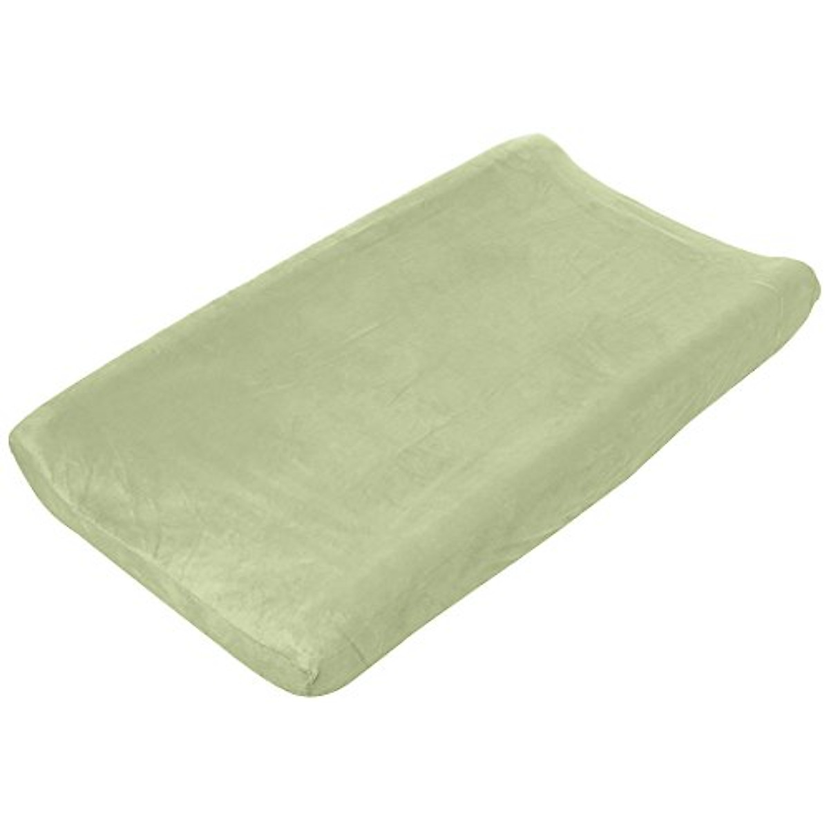 Summer Ultra Plush Changing Pad Cover, Sage